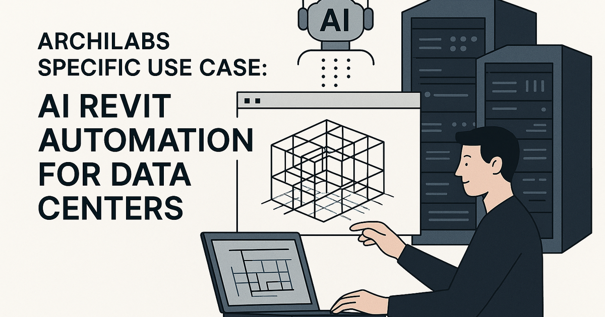 AI Revit Automation for Data Center Design | ArchiLabs