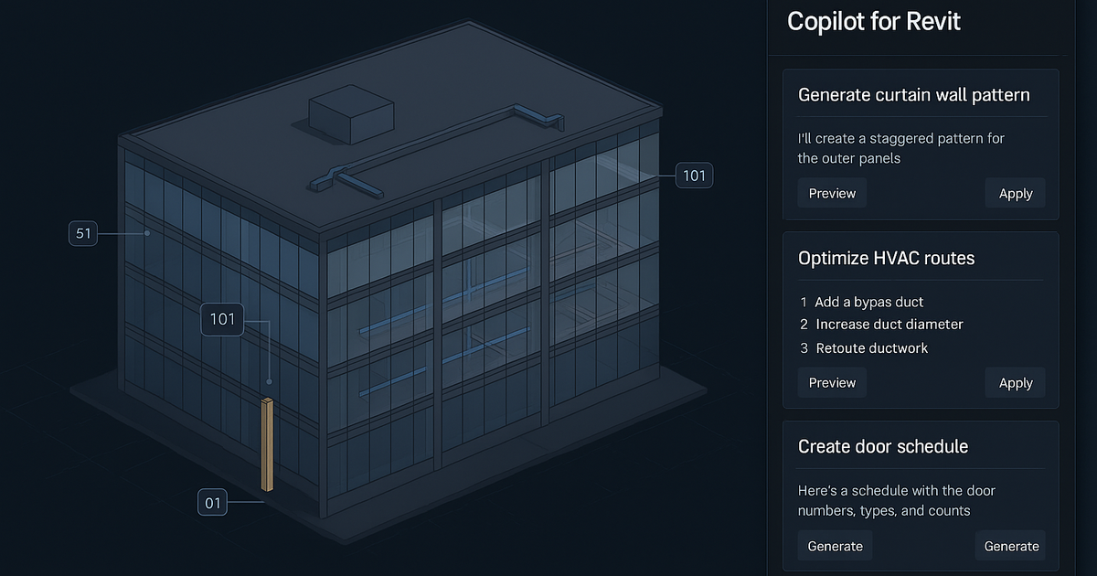 The AI Copilot for Revit for Architects and Engineers