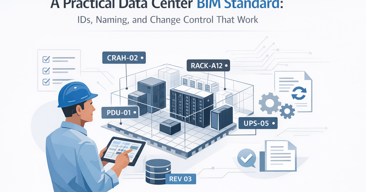 Practical Data Center BIM: IDs, Naming, Change Control