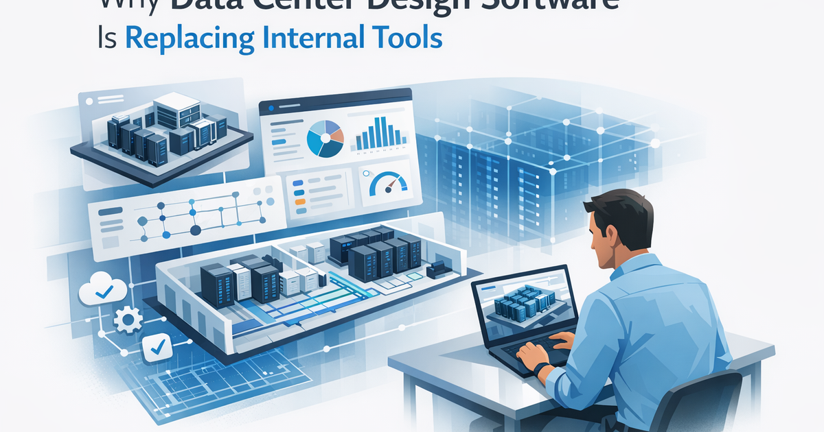 Why data center design software beats internal tools